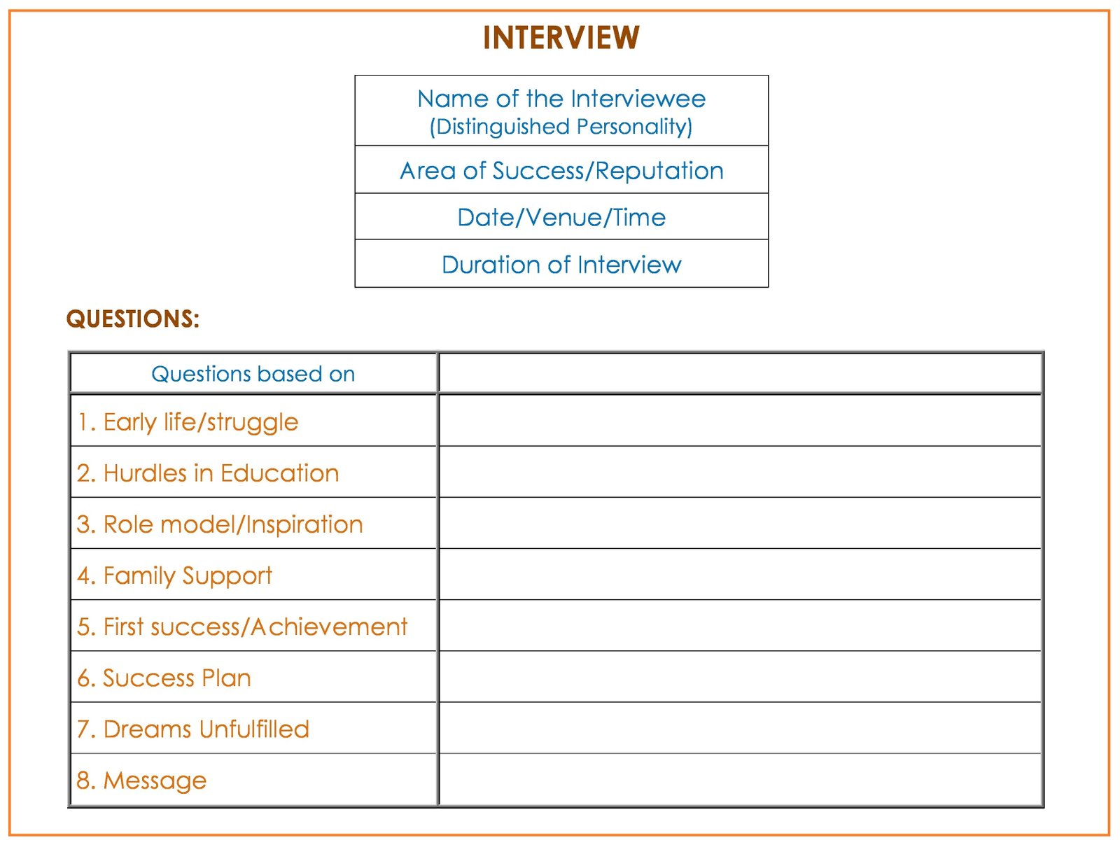  Writing An Interview Paper How To Write An Interview Paper Full 